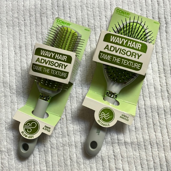 Conair | Accessories | Conair Hair Brushes For Wavy Hair | Poshmark